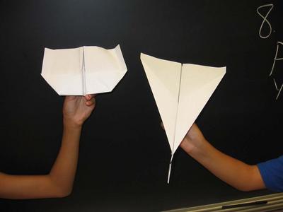 Paper Airplane Game Simulation Video Instructions
