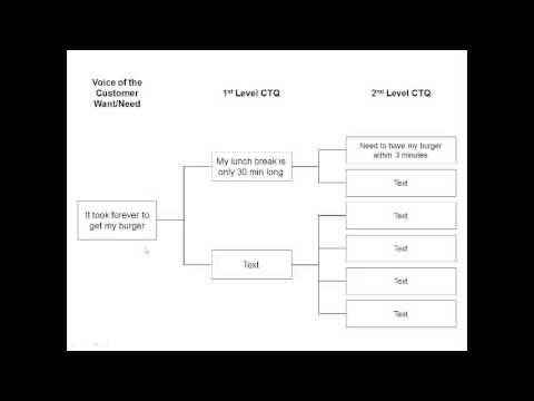 Critical to Quality Tree Template Download [video]
